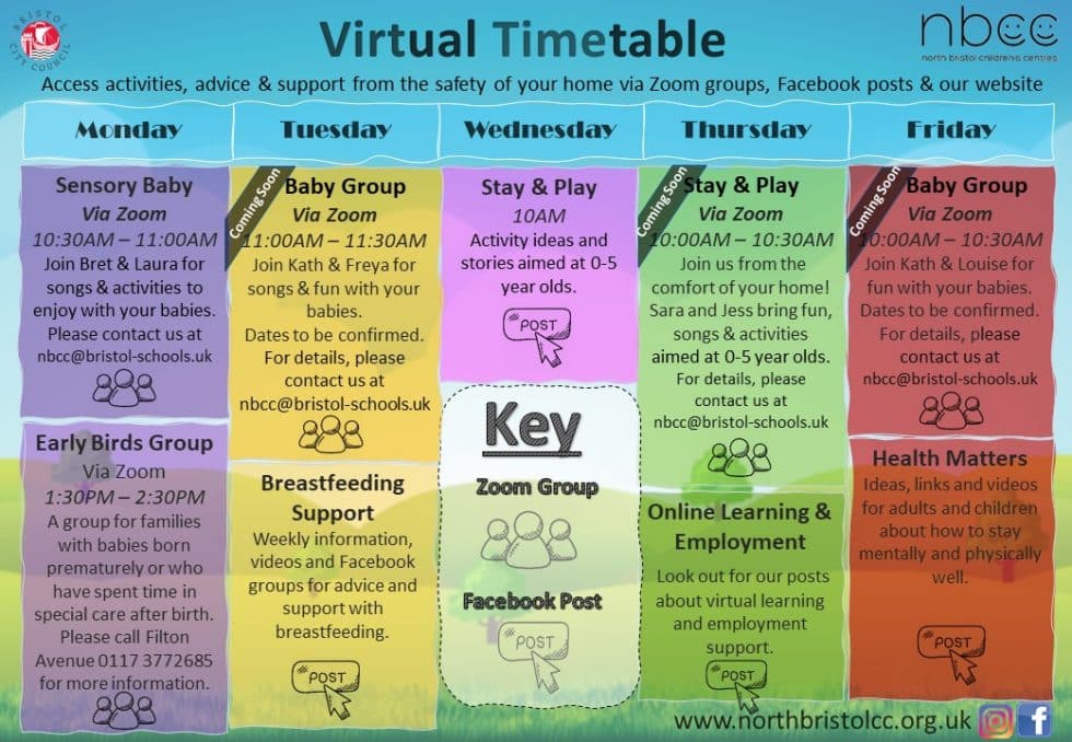 Virtual Timetable Update - NBCC